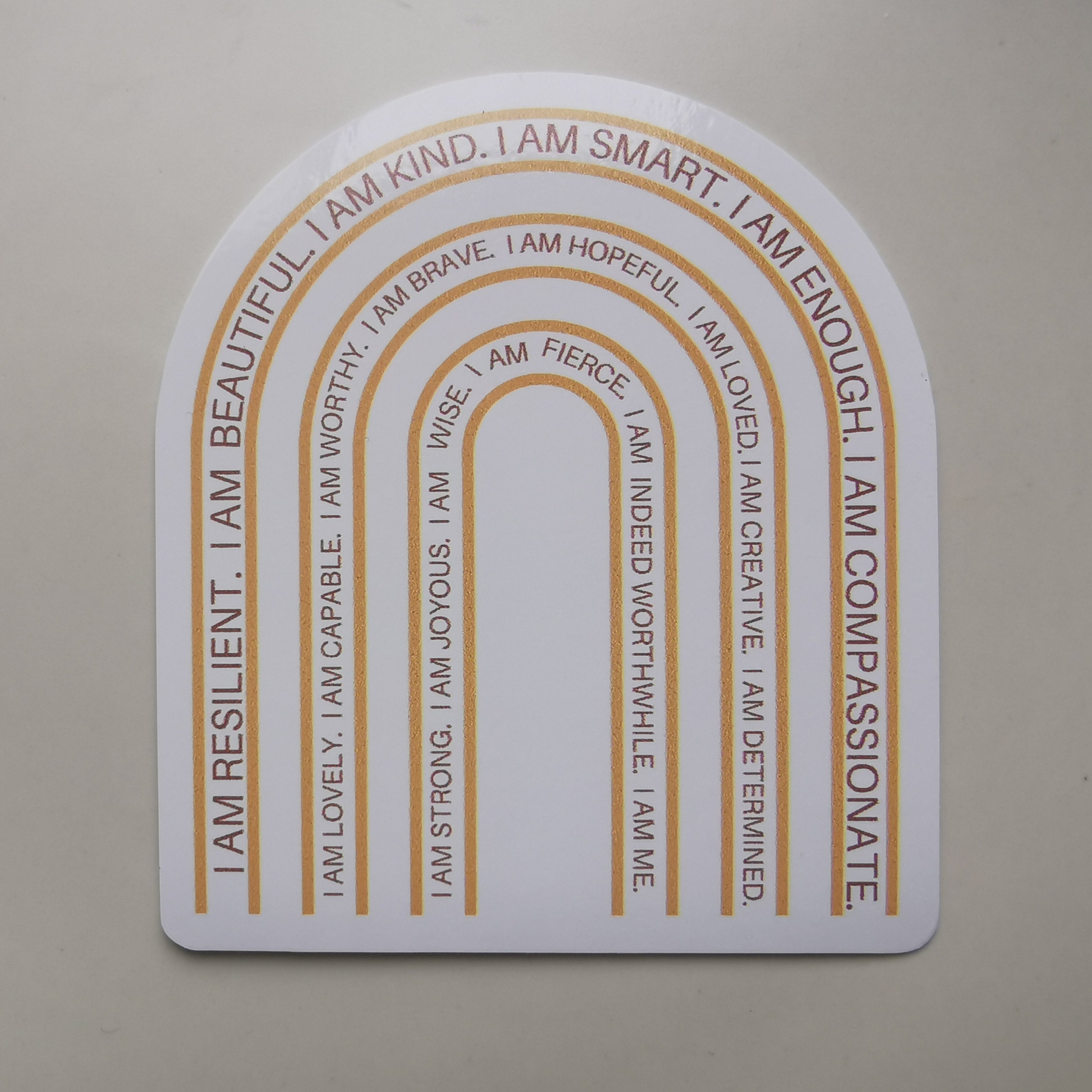 Arch Rainbow Sticker – BLISS by Waddell & Co.