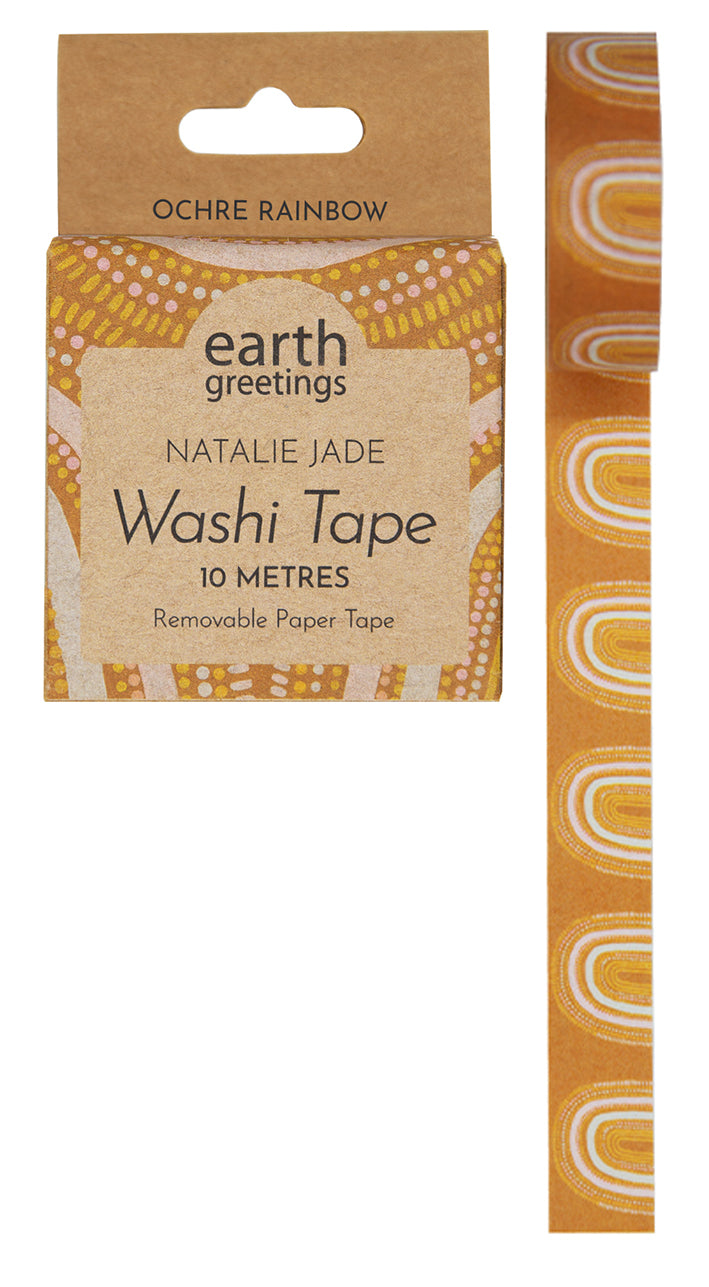 Washi Tape - Ochre Rainbow – BLISS by Waddell & Co.